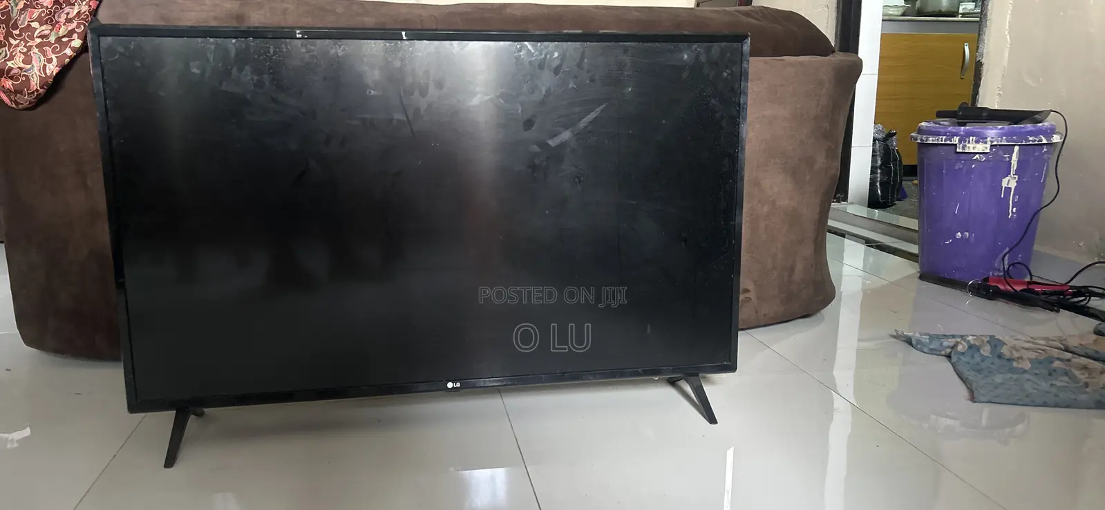 Lg Smart Tv 43 Inches ,Broken Screen in Lagos State - TV & DVD Equipment, O Lu | Jiji.ng