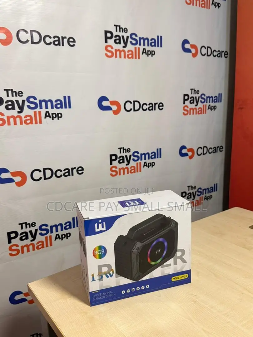 Pay Small Small Wuf Bluetooth Speaker On Cdcare.App in Kosofe - Audio ...