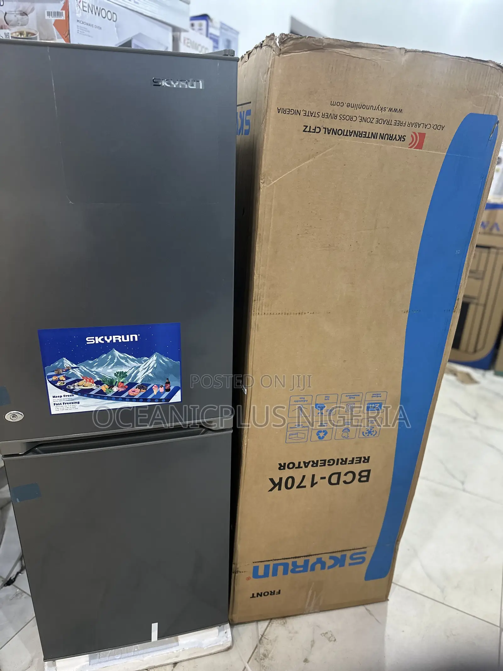 Daily Essential Skyrun Refrigerator 170l Double Door (Bcd-) in Shomolu ...