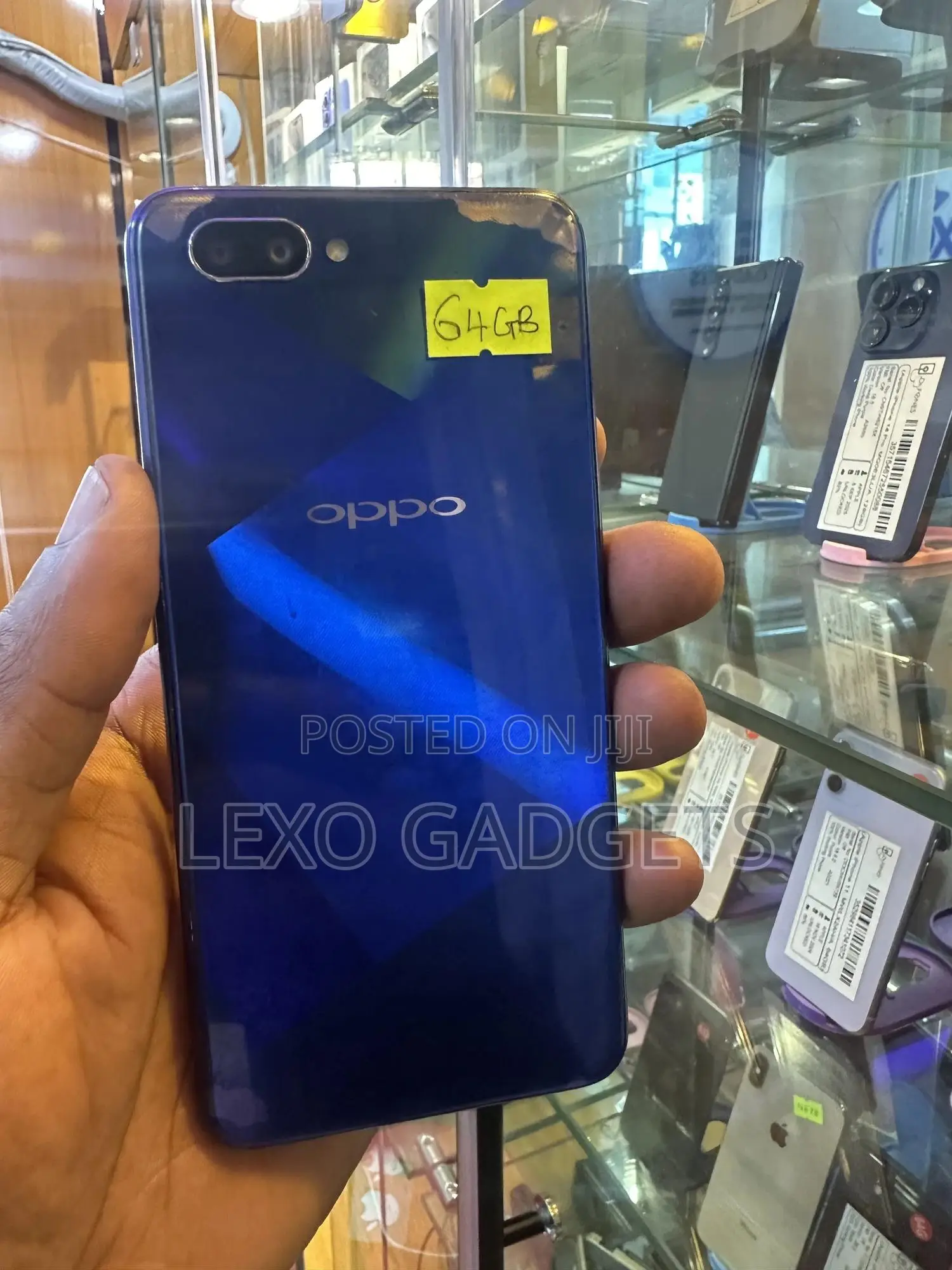 Oppo A5s / AX5s 64 GB Blue in Ikeja - Mobile Phones, Lexo Gadgets | Jiji.ng