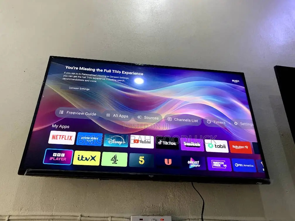 Bush 40 Inches Full Smart Tv With Free Netflix Acct Mirror Casting You ...
