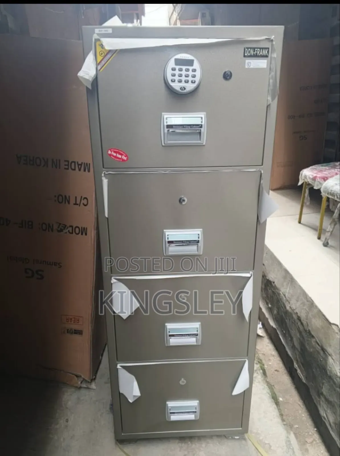 Four Drawer Fireproof Cabinet Safe(Digital) in Yaba - Stationery ...