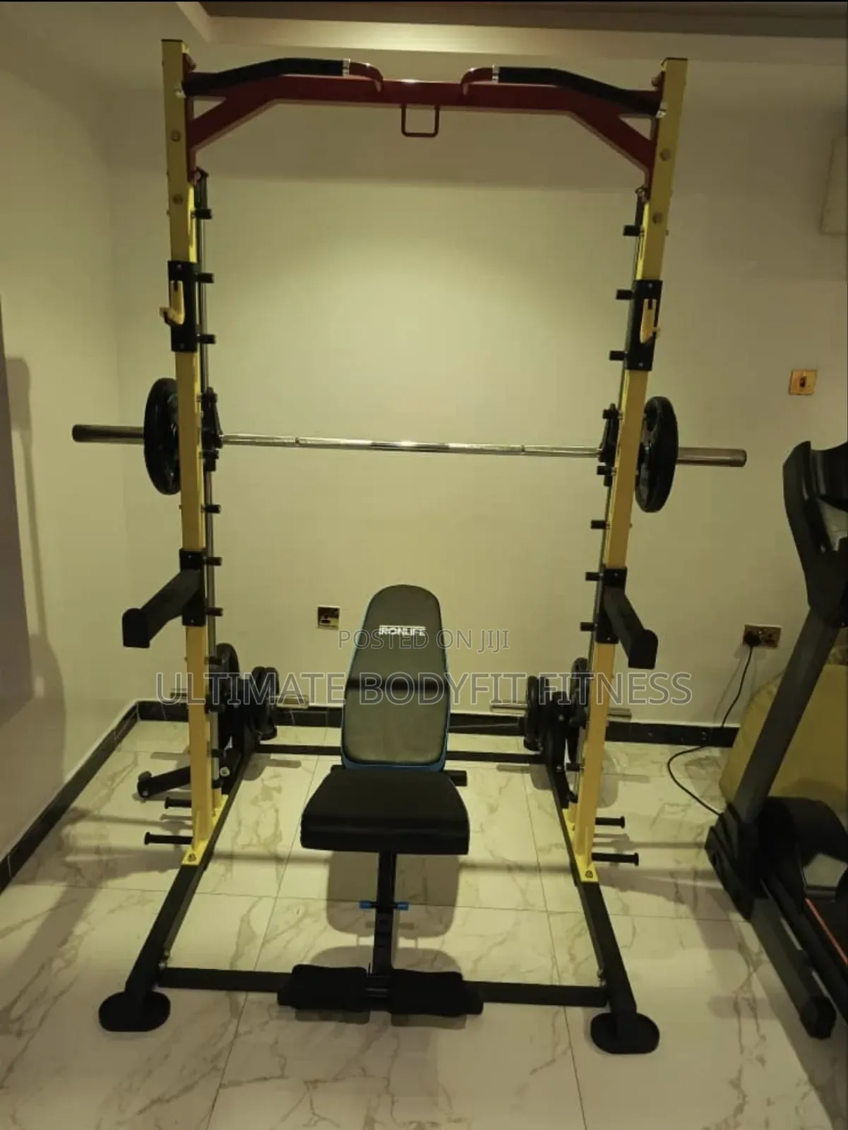 Brand New Squat Rack With Adjustable Workout Bench Exercise in Surulere ...
