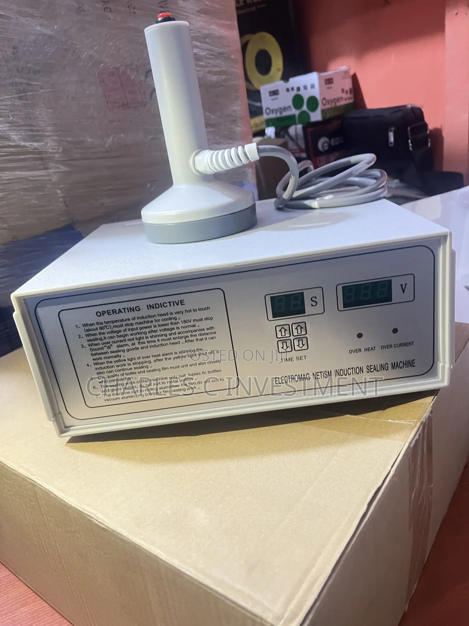 Manual Electromagnetic Induction Foil/Cap Sealing Machine in Ojo ...