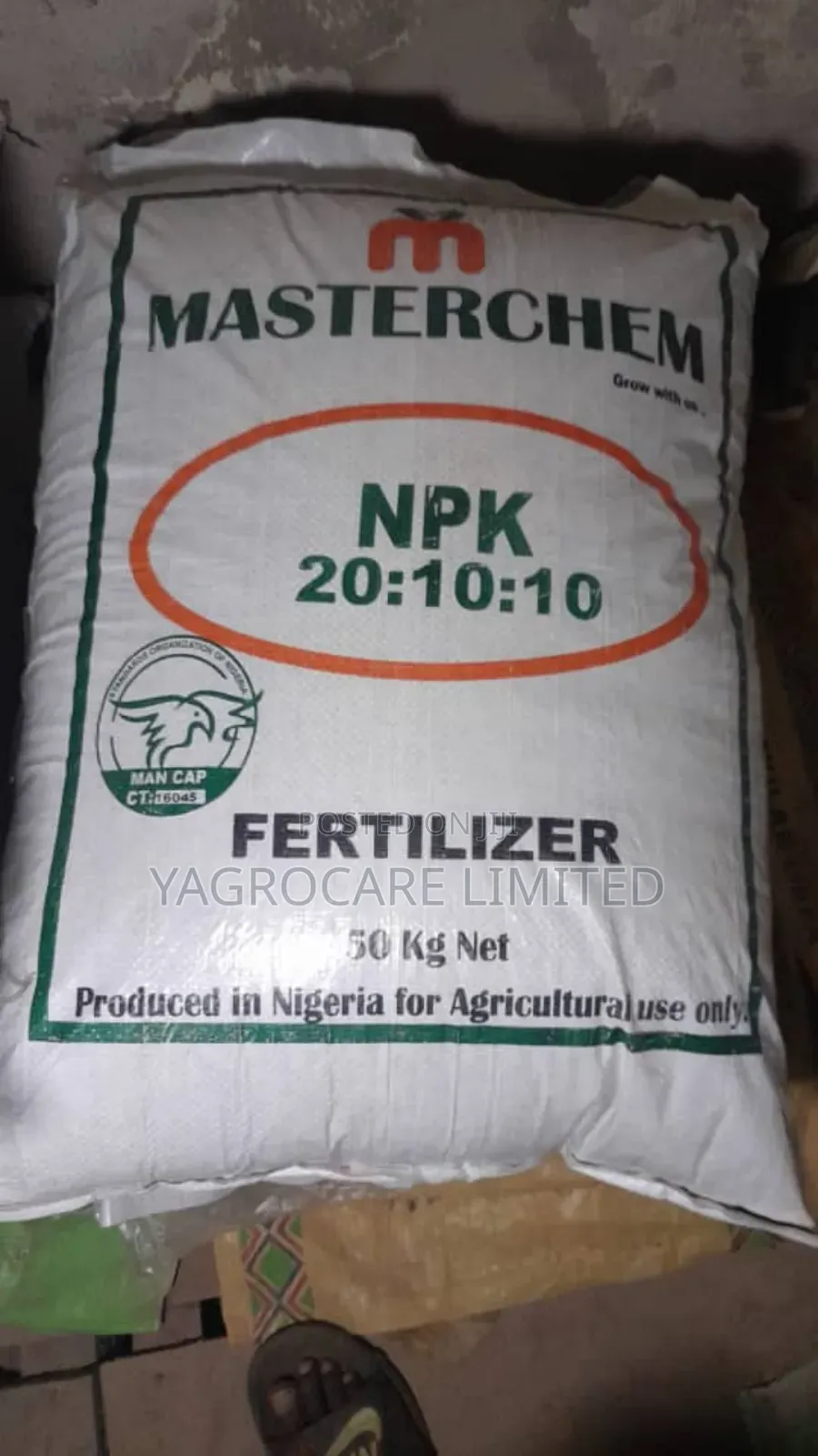 Master Chem NPK 20:10:10 in Ibadan - Feeds, Supplements & Seeds ...