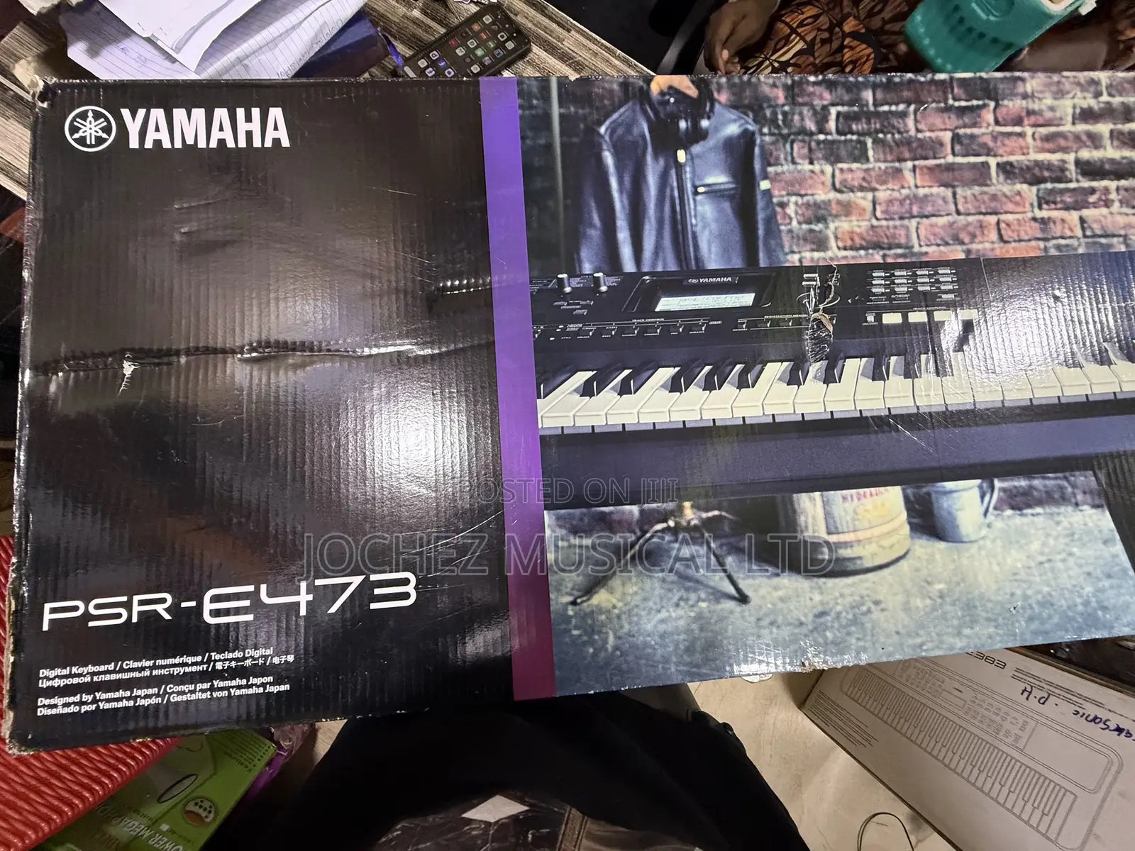 Yamaha PSR-E473 Keyboard in Port-Harcourt - Musical Instruments & Gear ...