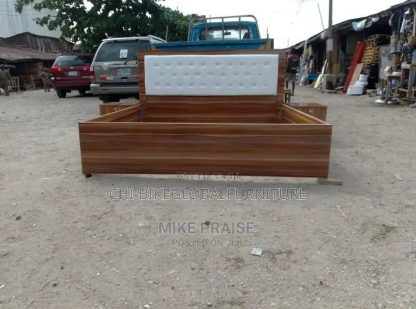 Padded Bed Padded Leather Bed Frame . in Ado-Odo/Ota - Furniture, Chi-bike Global | Jiji.ng