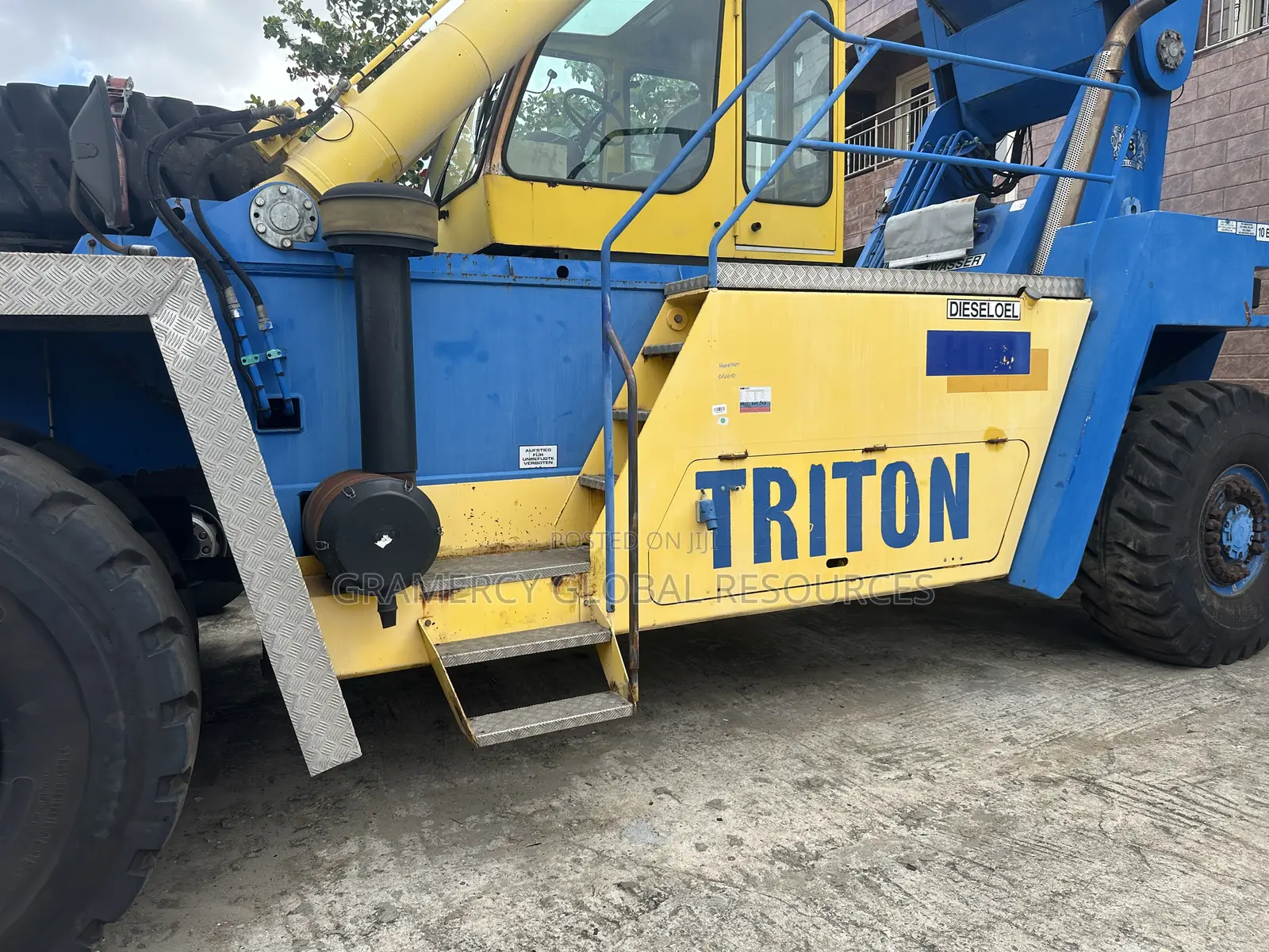 Belotti Triton 45.23 Tons Container Handler Reach Stacker for Sale in ...