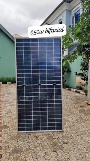 650 Watt Bi Facial Solar Panel for sale - Josh Solar Energy Price: ₦ ...