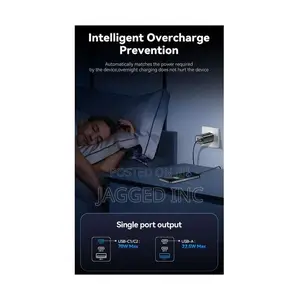 Rocoren 70w Gan Charger Usb Type C Fast Charging With Ports 2c + 1a in ...