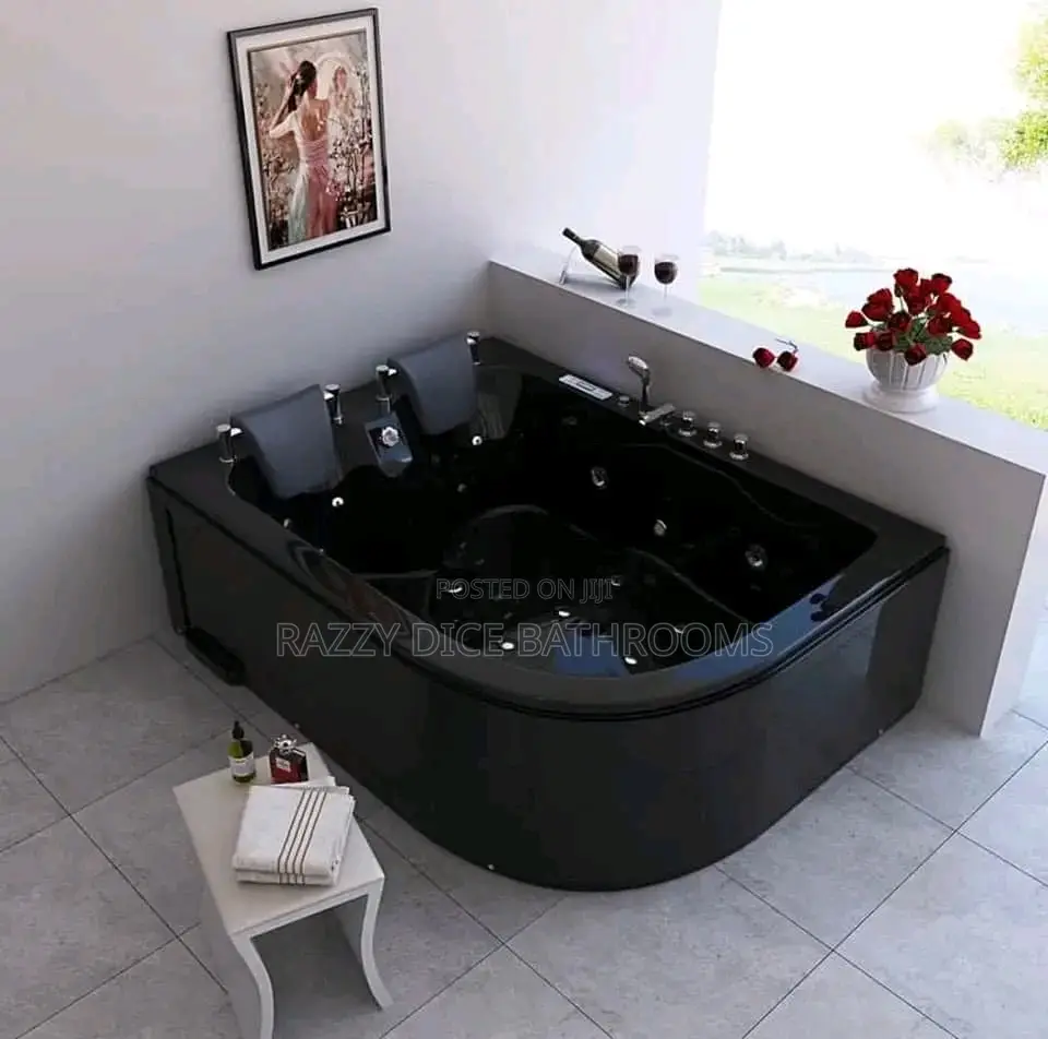 Premium Luxuries Black Double Jacuzzi in Orile - Plumbing & Water ...