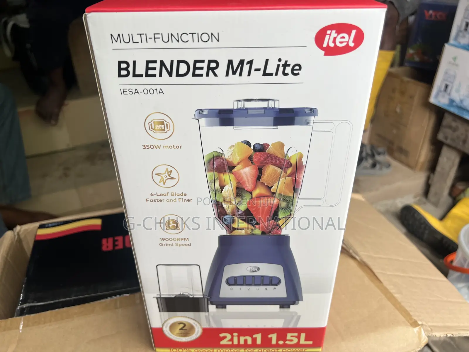 Itel M1 Multi-Function 1.5l Blender 350w Pure Copper Motor in Lagos ...