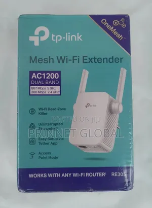 Tp-Link Mesh Wifi Extender Ac1200 Dual Band Re305 in Ikeja - Networking ...