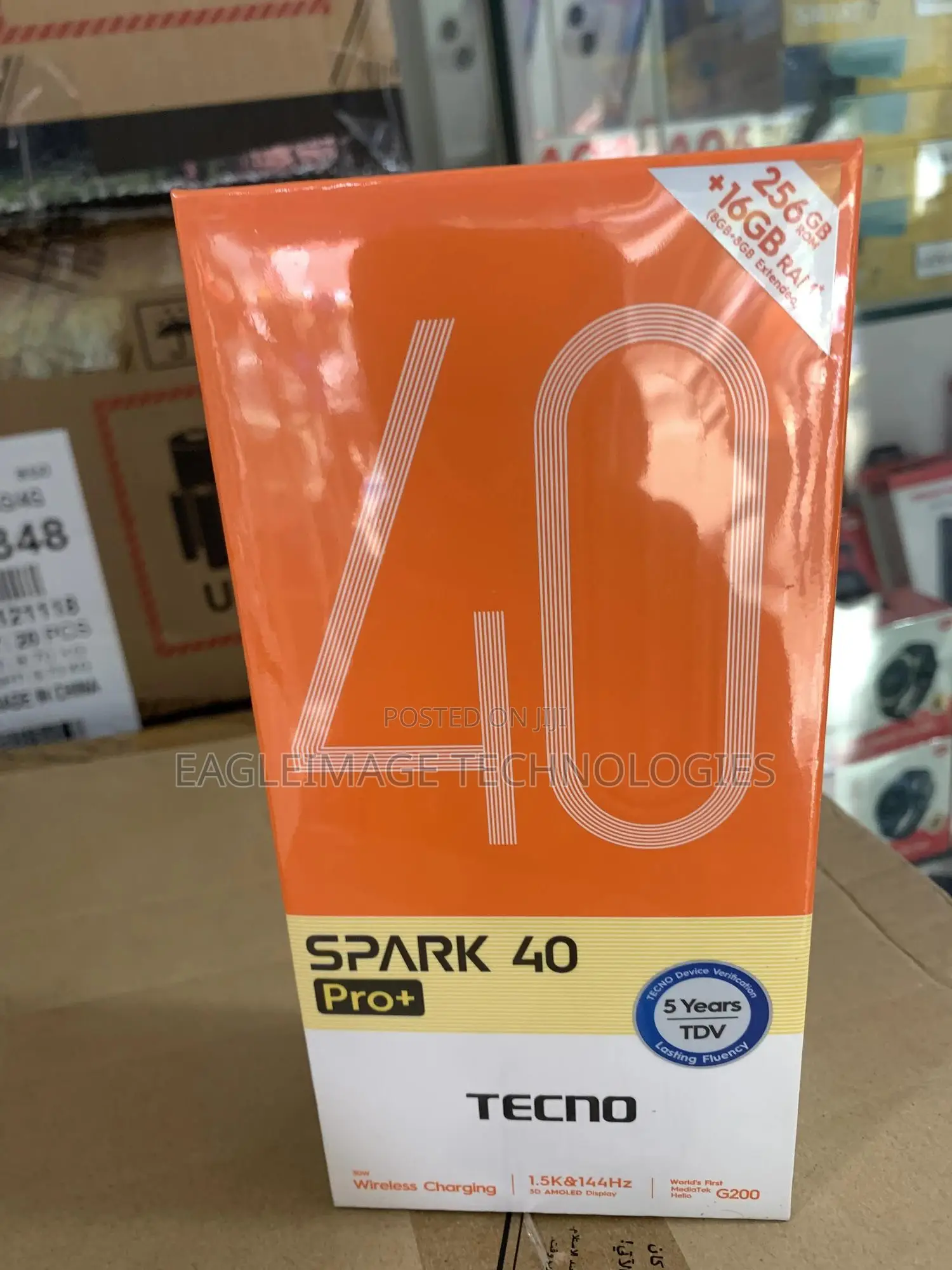 New Tecno Spark 40 Pro+ 256 GB Blue in Ibeju - Mobile Phones ...