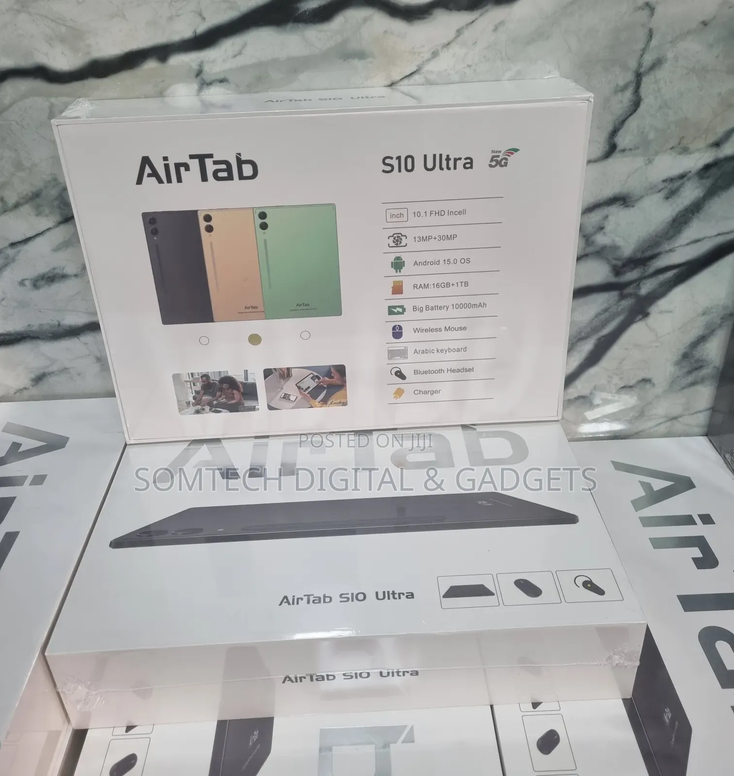 New AirTab S10 Ultra 1 TB Green in Lekki - Tablets, Somtech Digital And ...