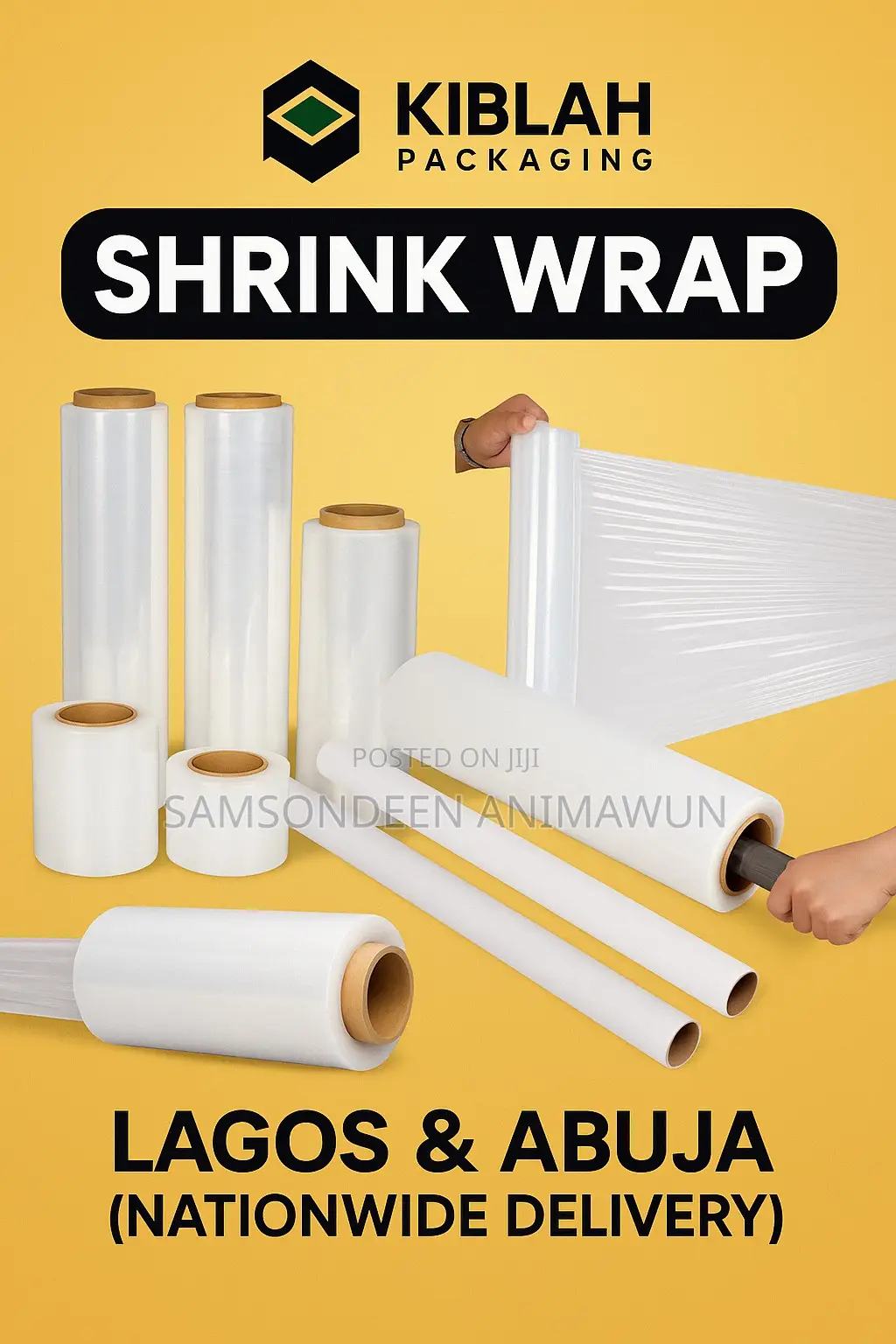 Shrink Wrap Rolls – Lagos Supplier in Epe - Manufacturing Materials ...