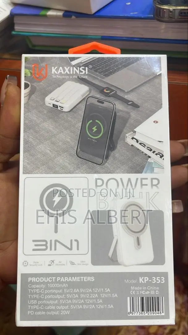 Kaxinsi 3in1 Power Bank Kp-353 for sale - Ehis Albert Price: ₦ 35,000 ...