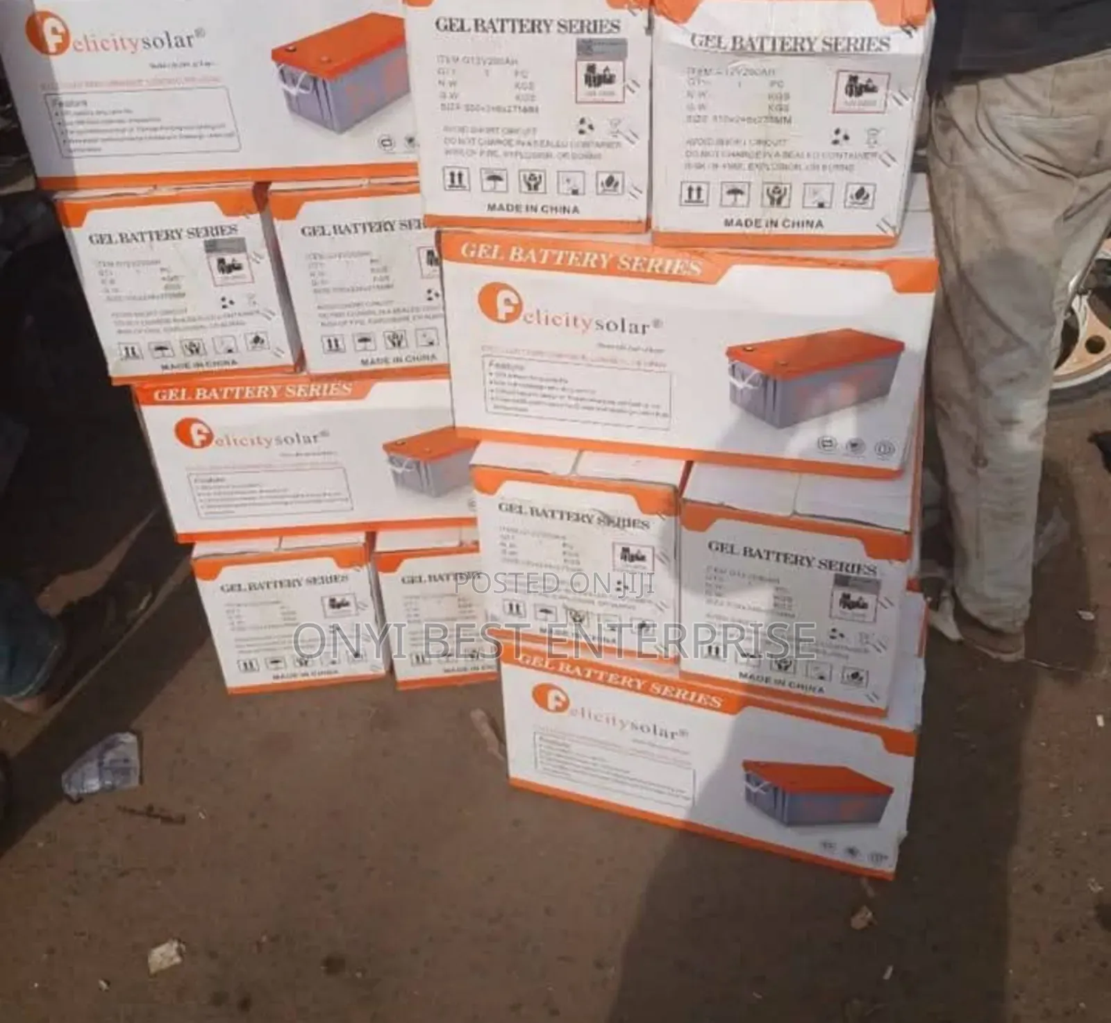 Felicity Dry Cell Gel Battery 200ah-12v in Port-Harcourt - Electrical ...