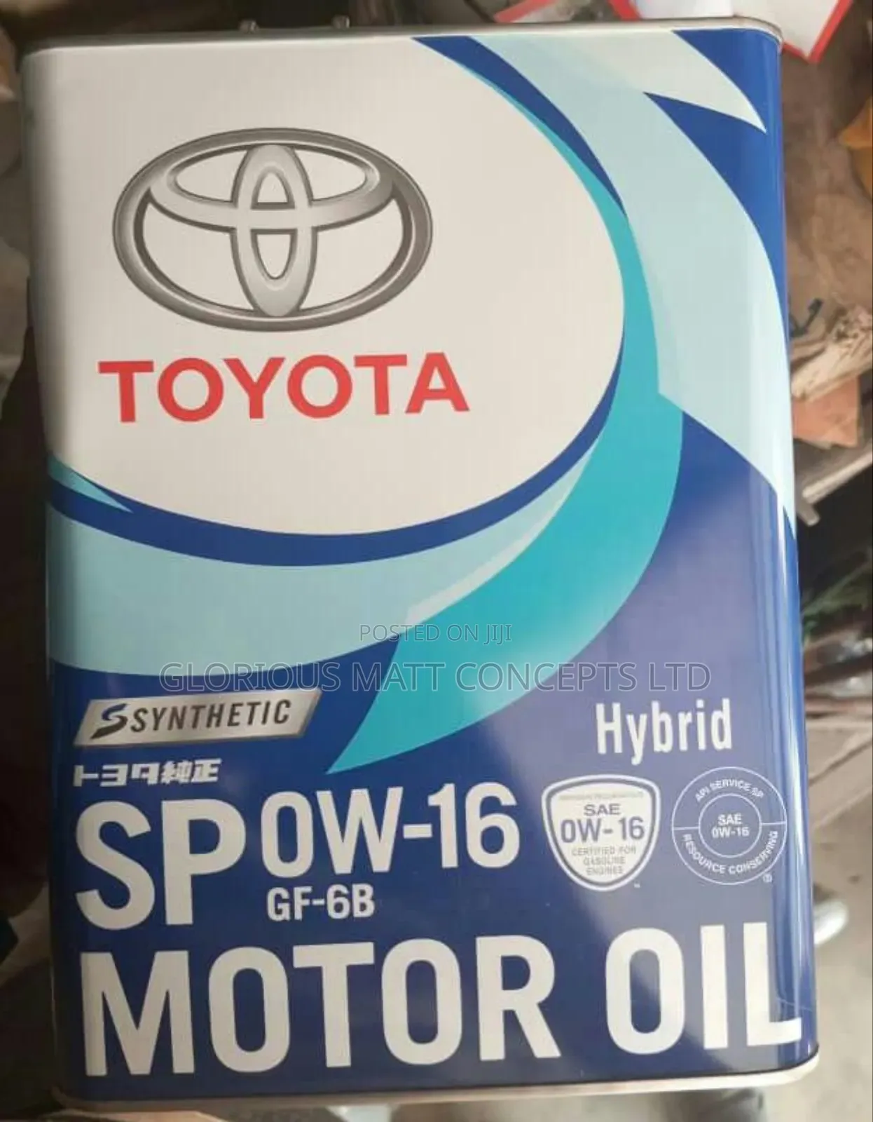 Toyota Engine Oil 0w-16 for sale - GLORIOUS MATT CONCEPTS LTD Price: ₦ ...