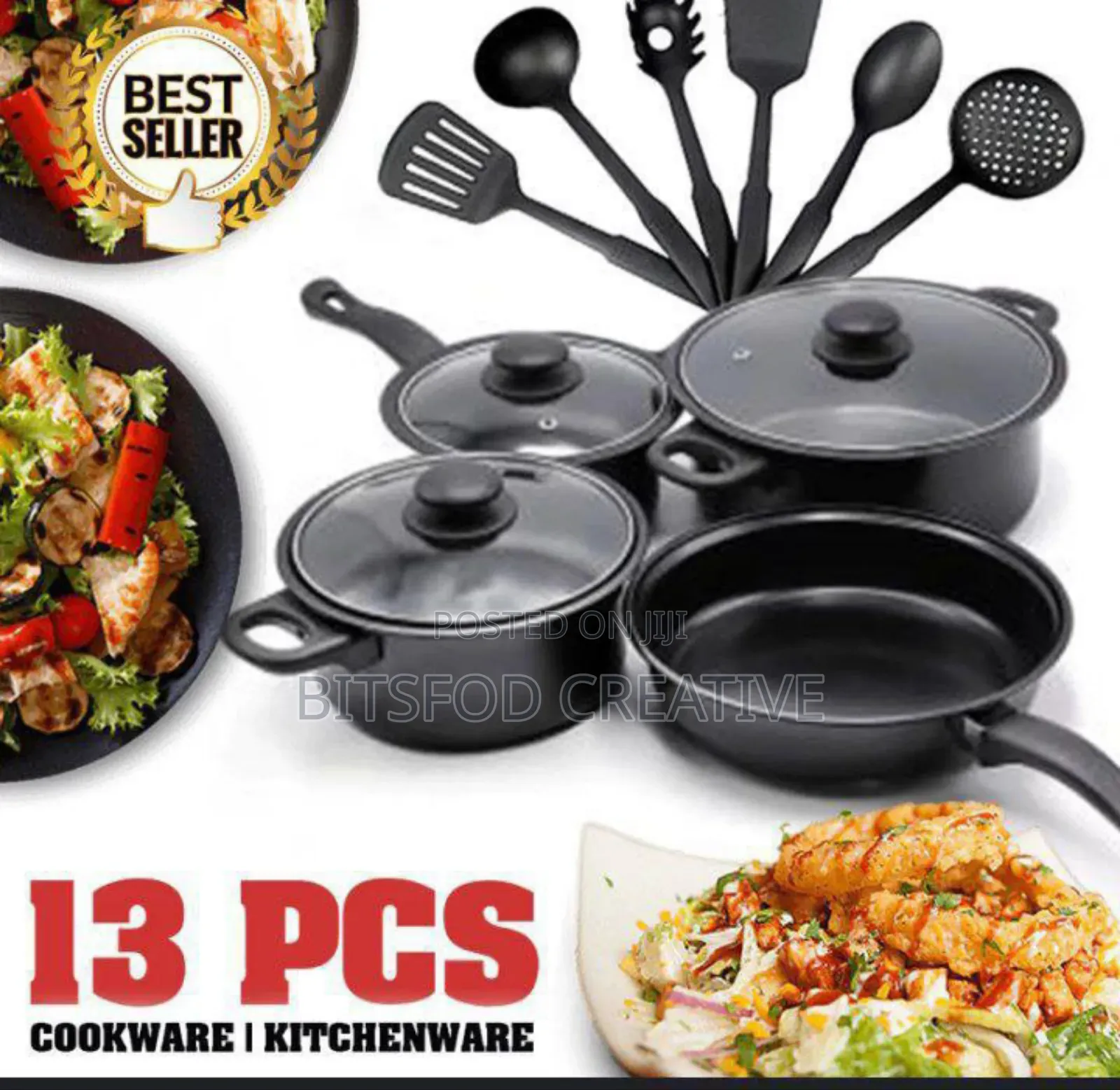 Non Stick Pot in Yaba - Kitchenware & Cookware, Bitsfod Creative | Jiji.ng