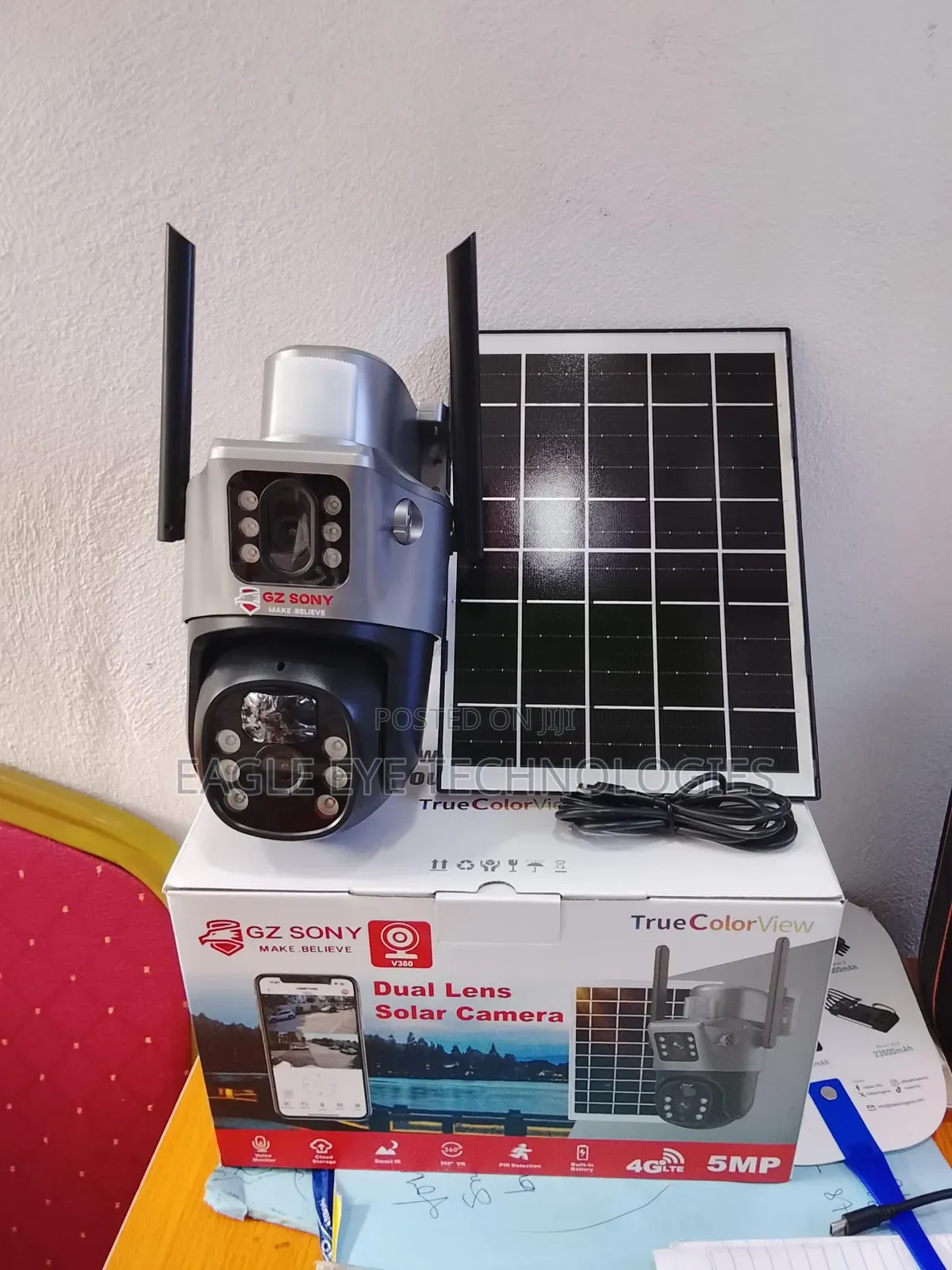 V380 Pro Solar Camera in Ikeja - Security & Surveillance, Eagle Eye Technology | Jiji.ng