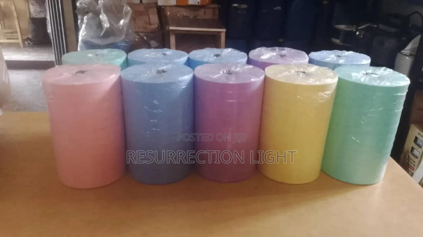 Rolls of 12 Pieces Tag/Tagging Paper, Water/Heat Resistant Laundry Use ...