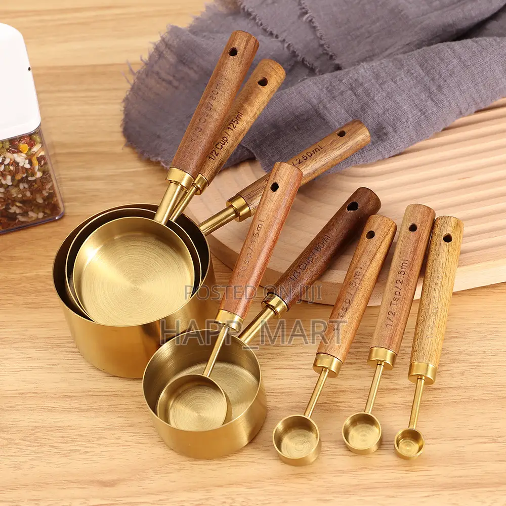 8in1 Luxury Golden Measuring Cup in Port-Harcourt - Kitchenware ...