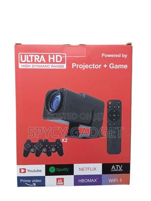 Hy320 Mini Projector Ultra Hd + Game 2 Controller for sale - Spycy ...