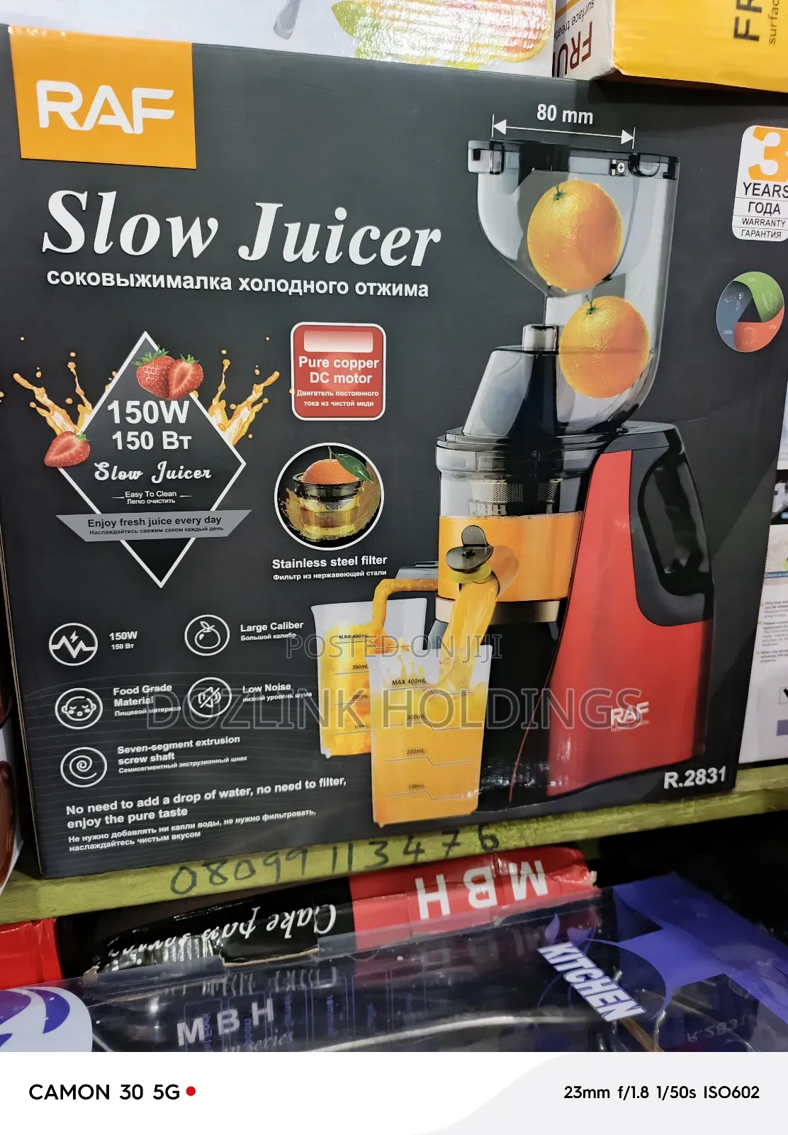Slow Juicer in Lagos Island (Eko) - Kitchen Appliances, Alphous Charles | Jiji.ng