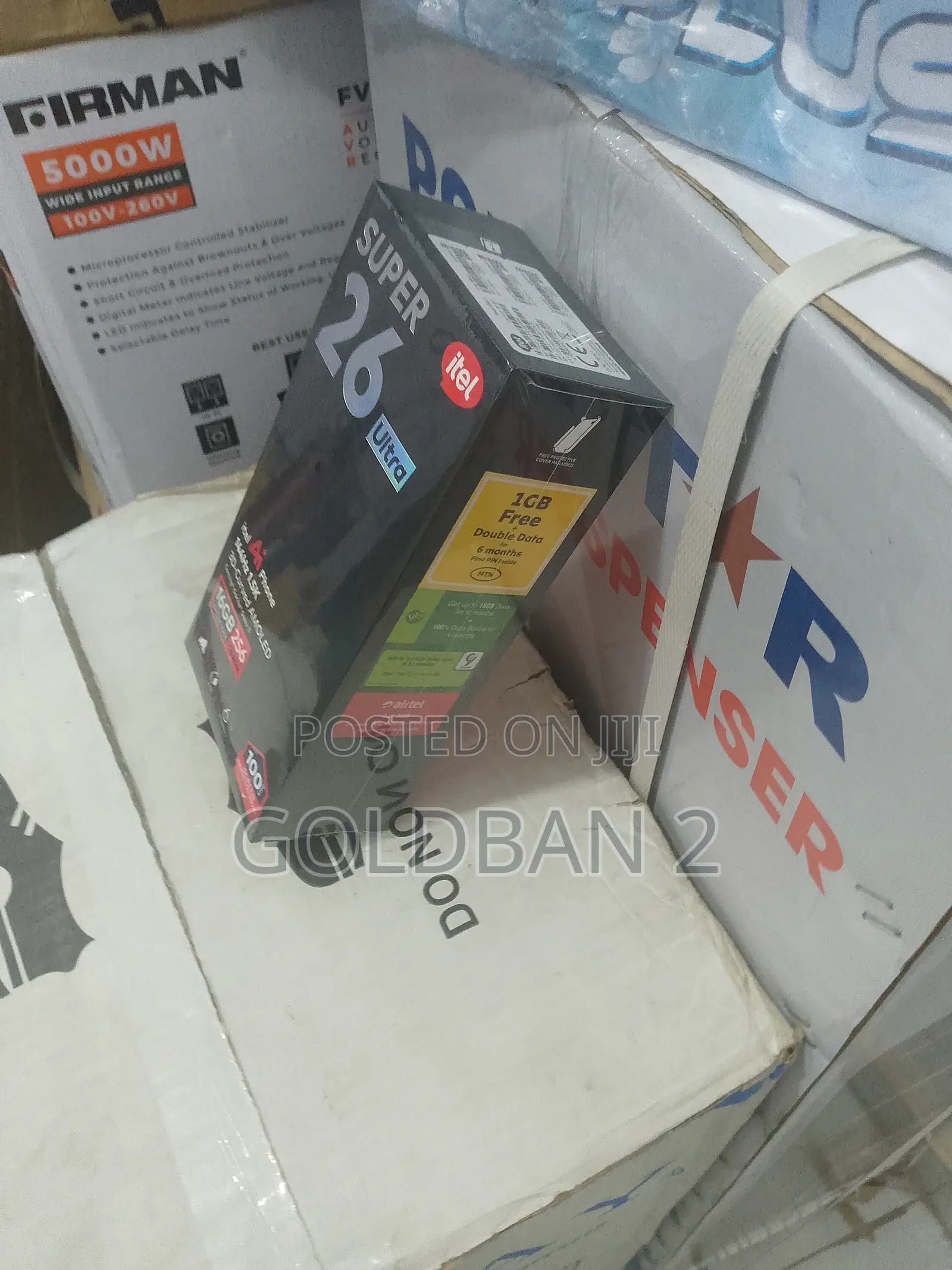 New Itel S26 Ultra 256 GB Black in Ikotun/Igando - Mobile Phones ...
