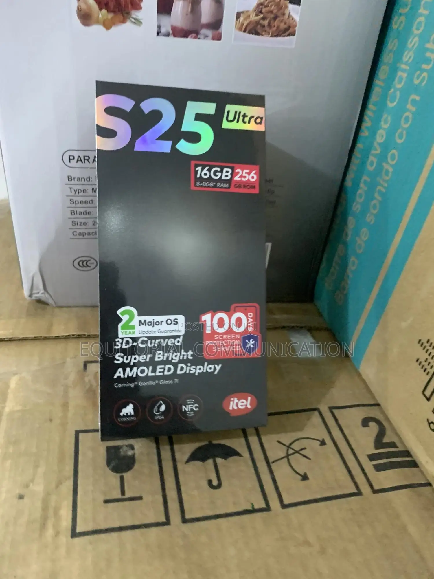 New Itel S25 Ultra 256 GB Gray in Ilashe - Mobile Phones, Equitorial ...