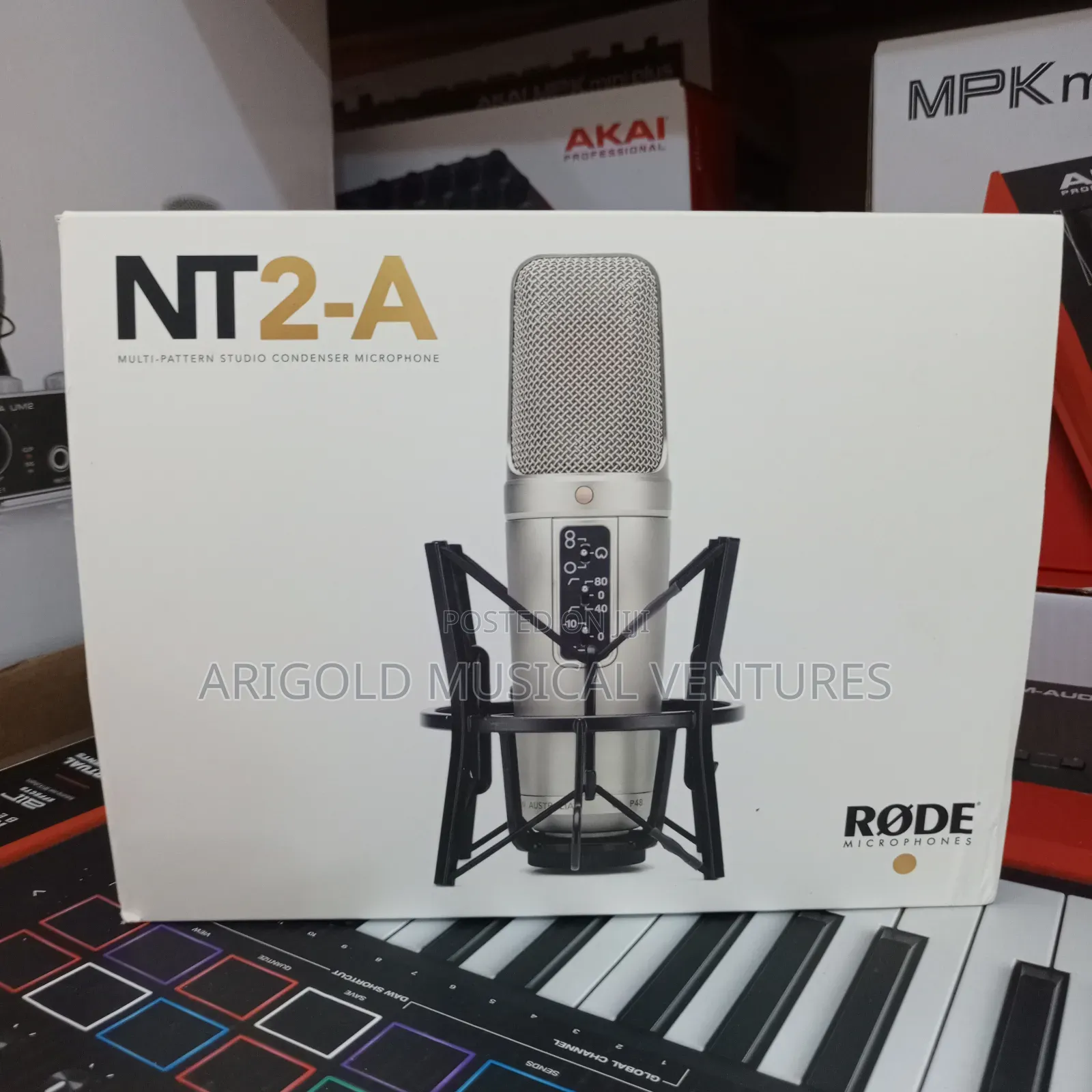 Professional Studio Microphone Rode Nt2a in Lekki - Audio & Music ...