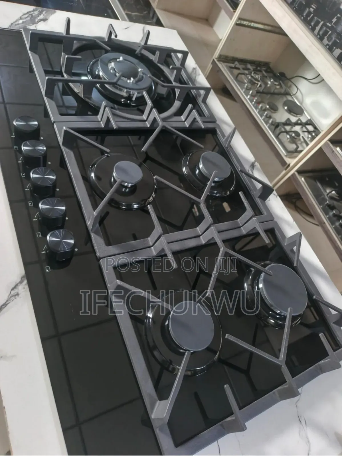 Original Maxi 2025 New Model Built-in Automatic Gas Cooker 5 Burners in ...