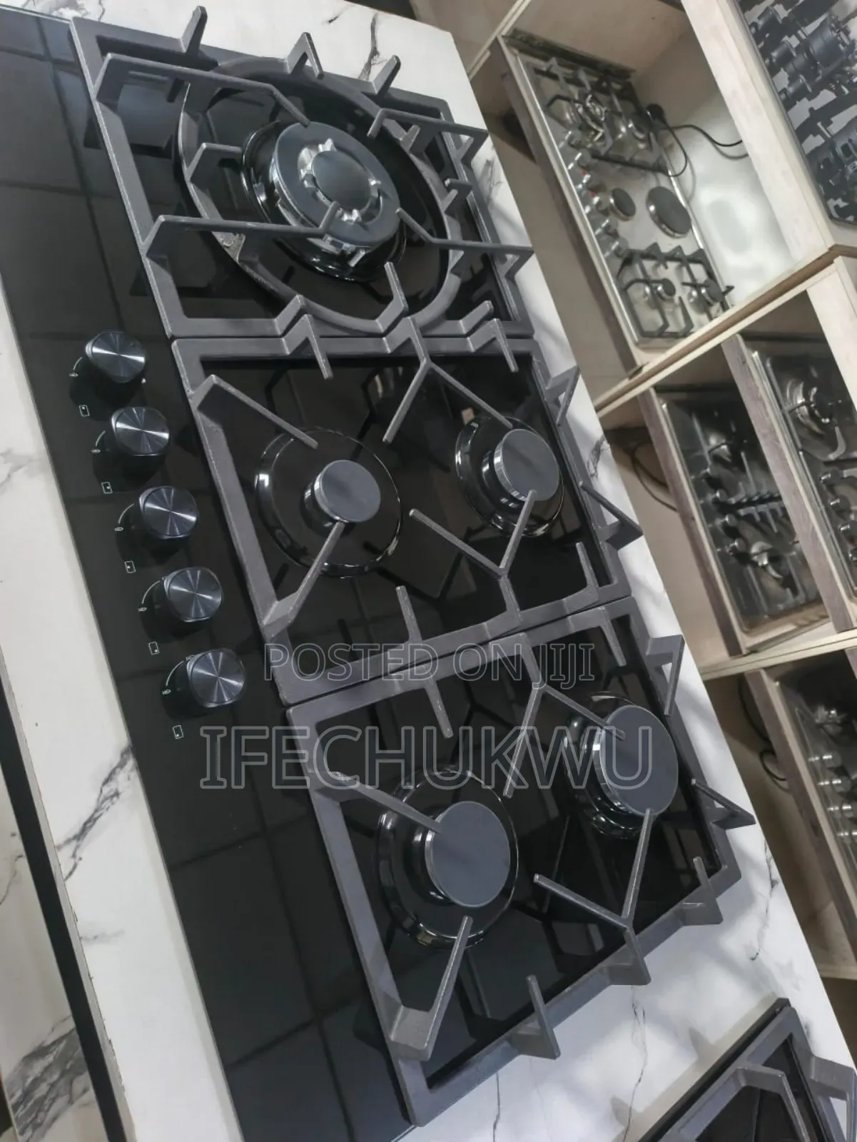 Original Maxi 2025 New Model Built-in Automatic Gas Cooker 5 Burners in ...