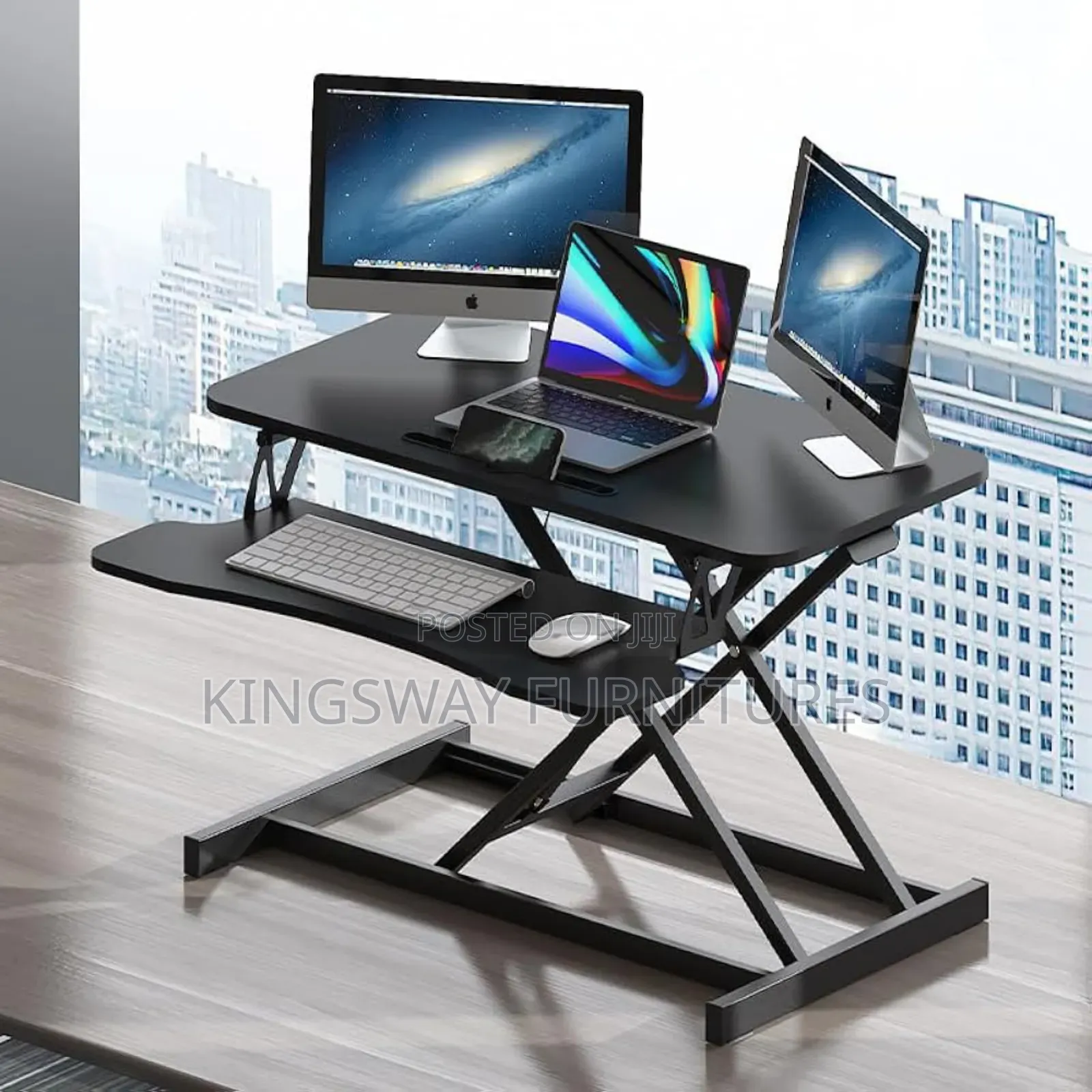 Height Adjustable Sit-Stand Workstation, in Ikorodu - Furniture ...