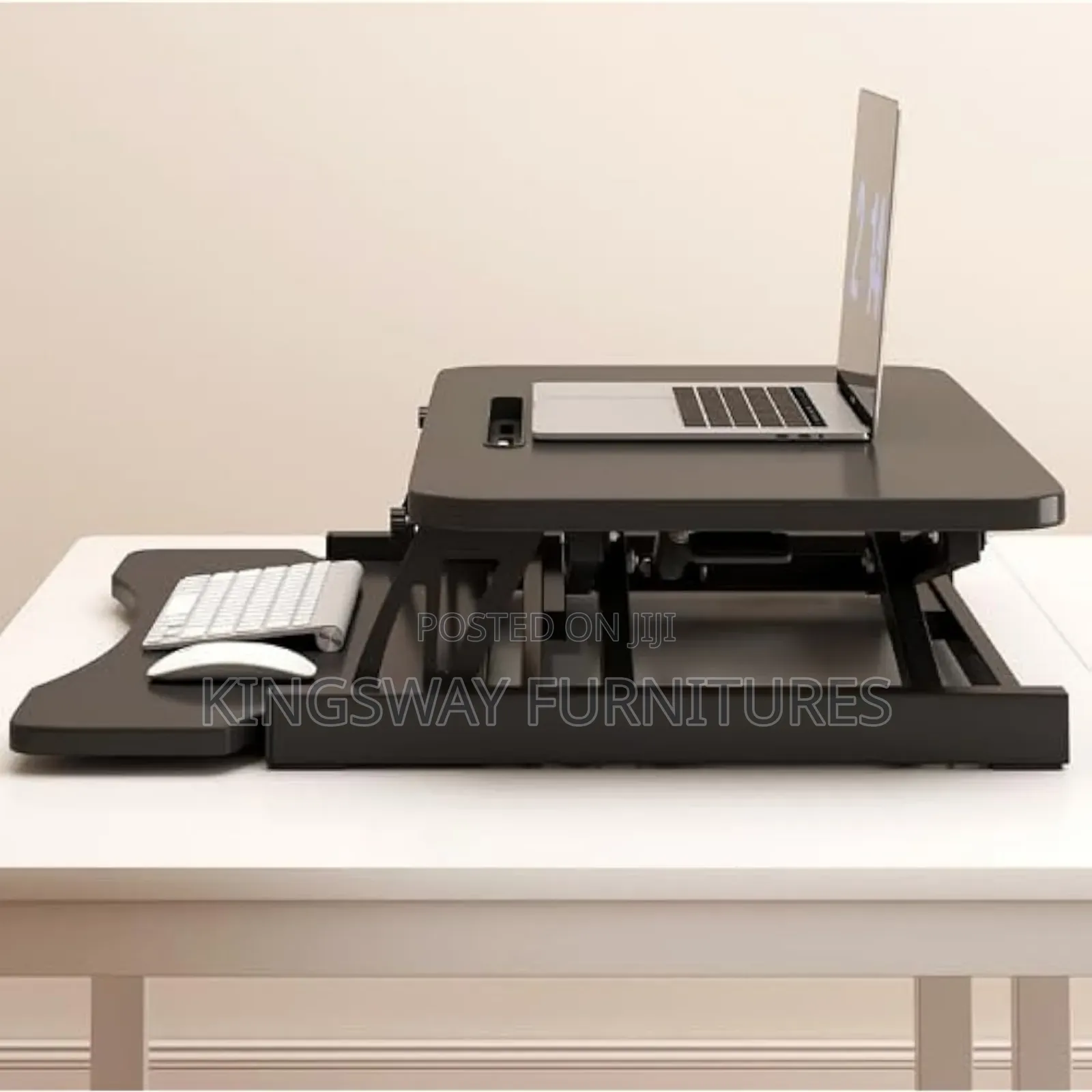 Sit Stand Monitor and Laptop Riser 32 X24 in Lekki - Furniture ...