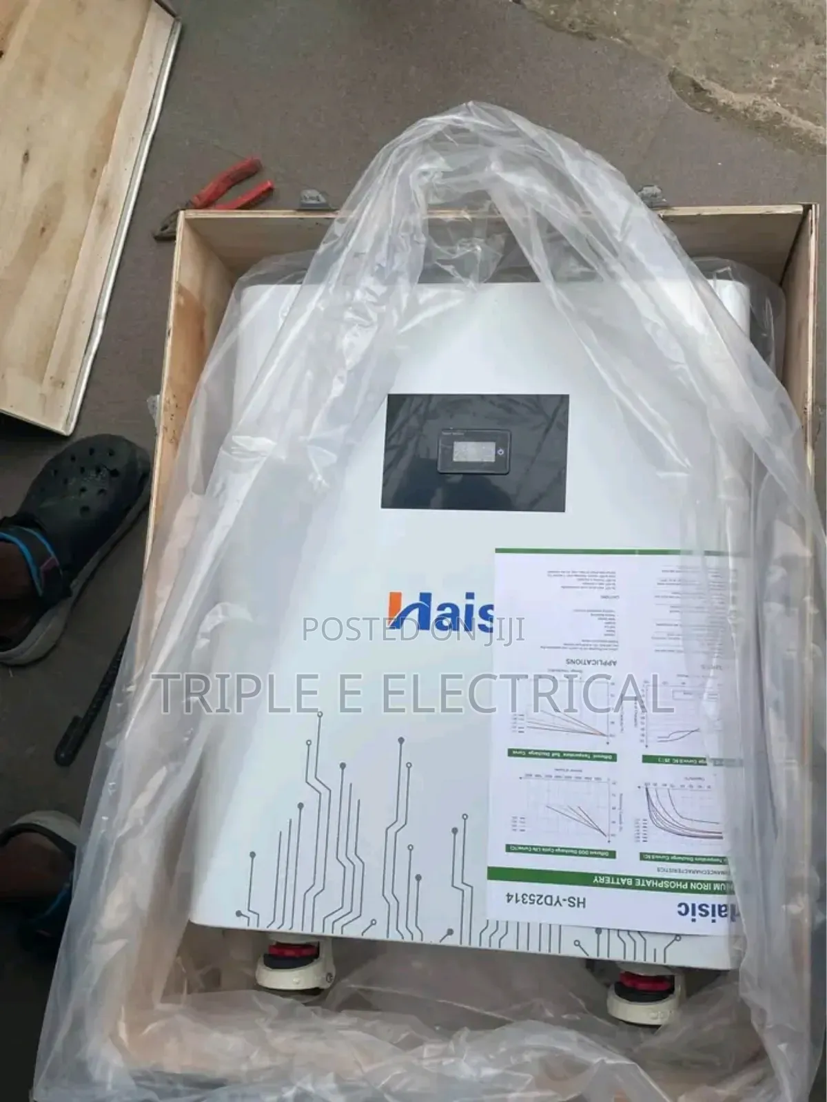 Haisic Solar Lithium Battery 8kwh in Agboyi/Ketu - Electrical Equipment ...
