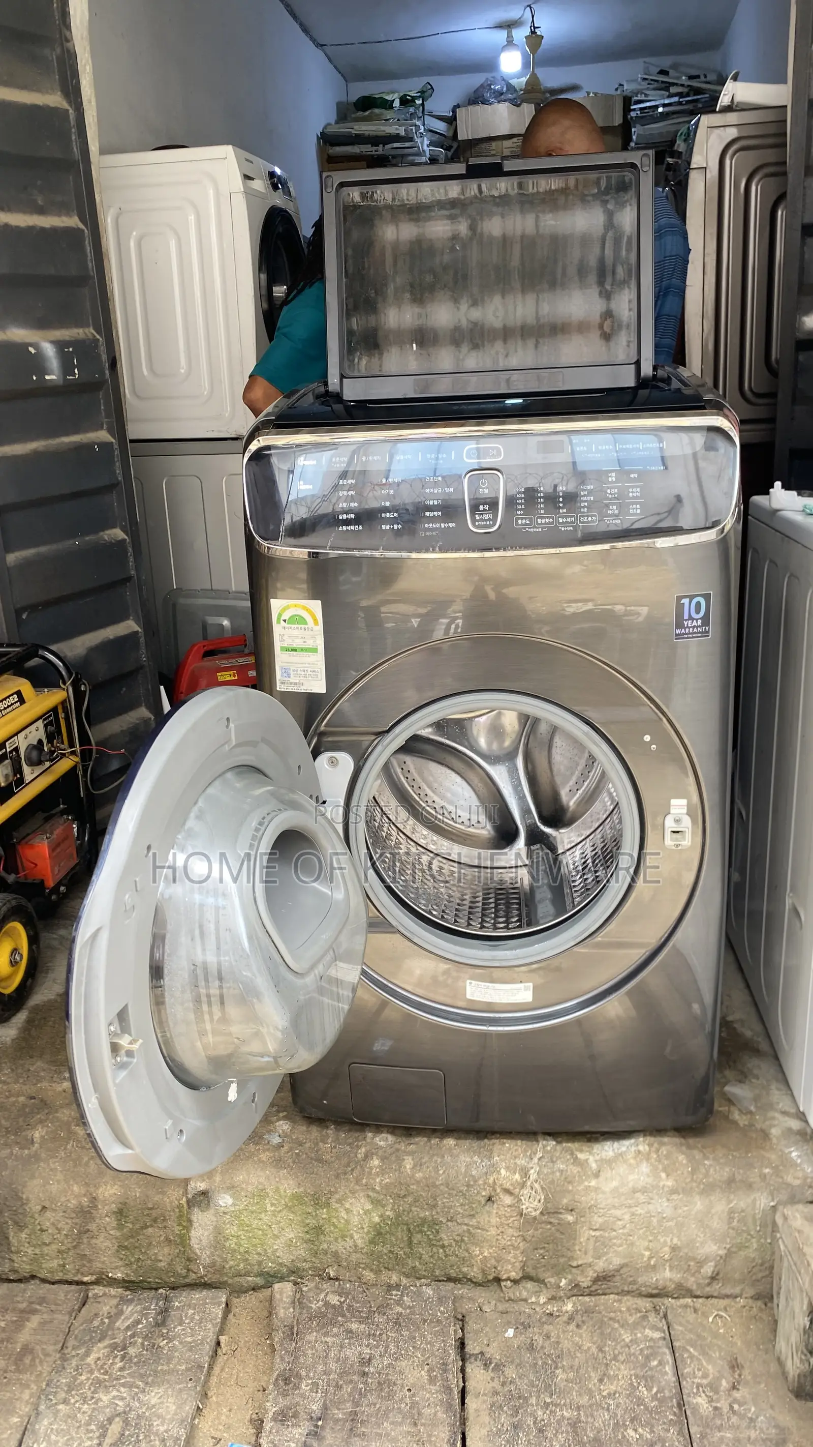 Samsung Flex Wash 3doors Washing Machine in Ojo - Home Appliances, Home ...