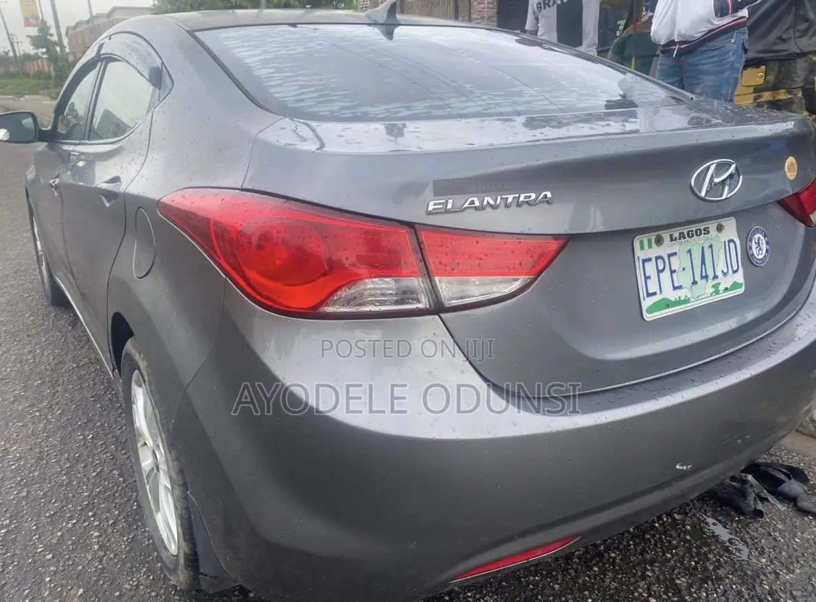 Hyundai Elantra 2013 Gray in Ikeja - Cars, Ayodele Odunsi | Jiji.ng
