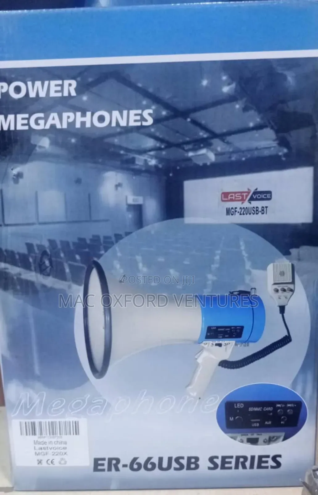 Big Megaphone 80watt With Bluetooth Memory Card Recording in Surulere - Audio & Music Equipment ...
