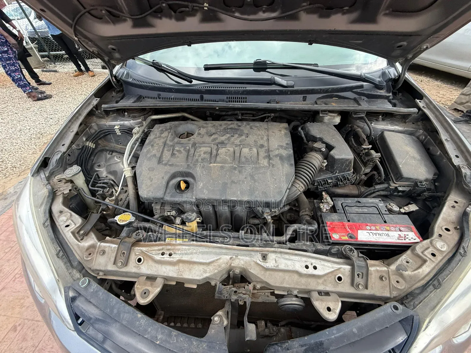 Toyota Corolla 2016 Gray in Gwarinpa - Cars, Akubex Soft Wheels | Jiji.ng