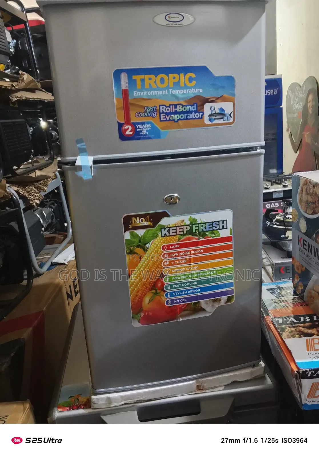 Tecno Cool Double Door Table Top Refrigerator in Port-Harcourt - Kitchen Appliances, Dubem Home ...