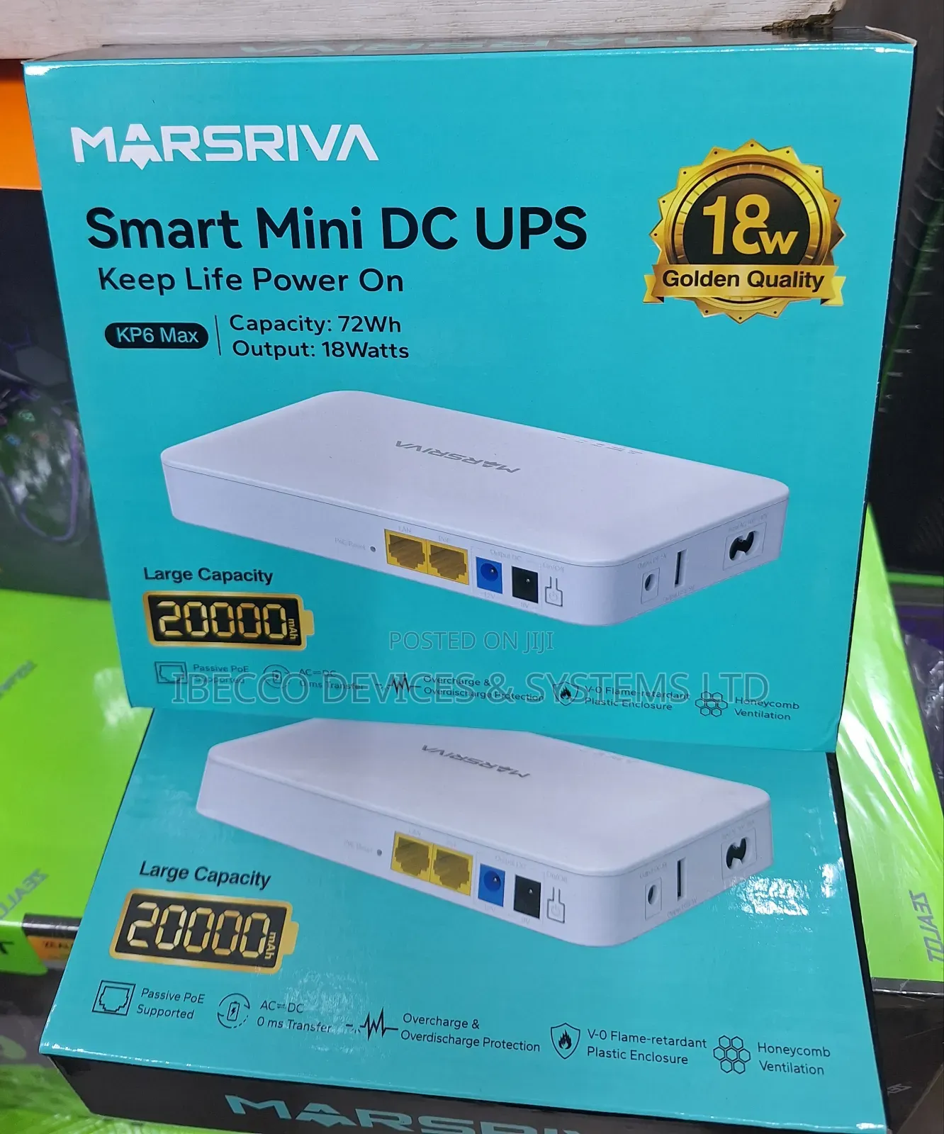 Marsriva 20000mah Mini Dc Ups Router Power Bank in Ibadan - Networking ...