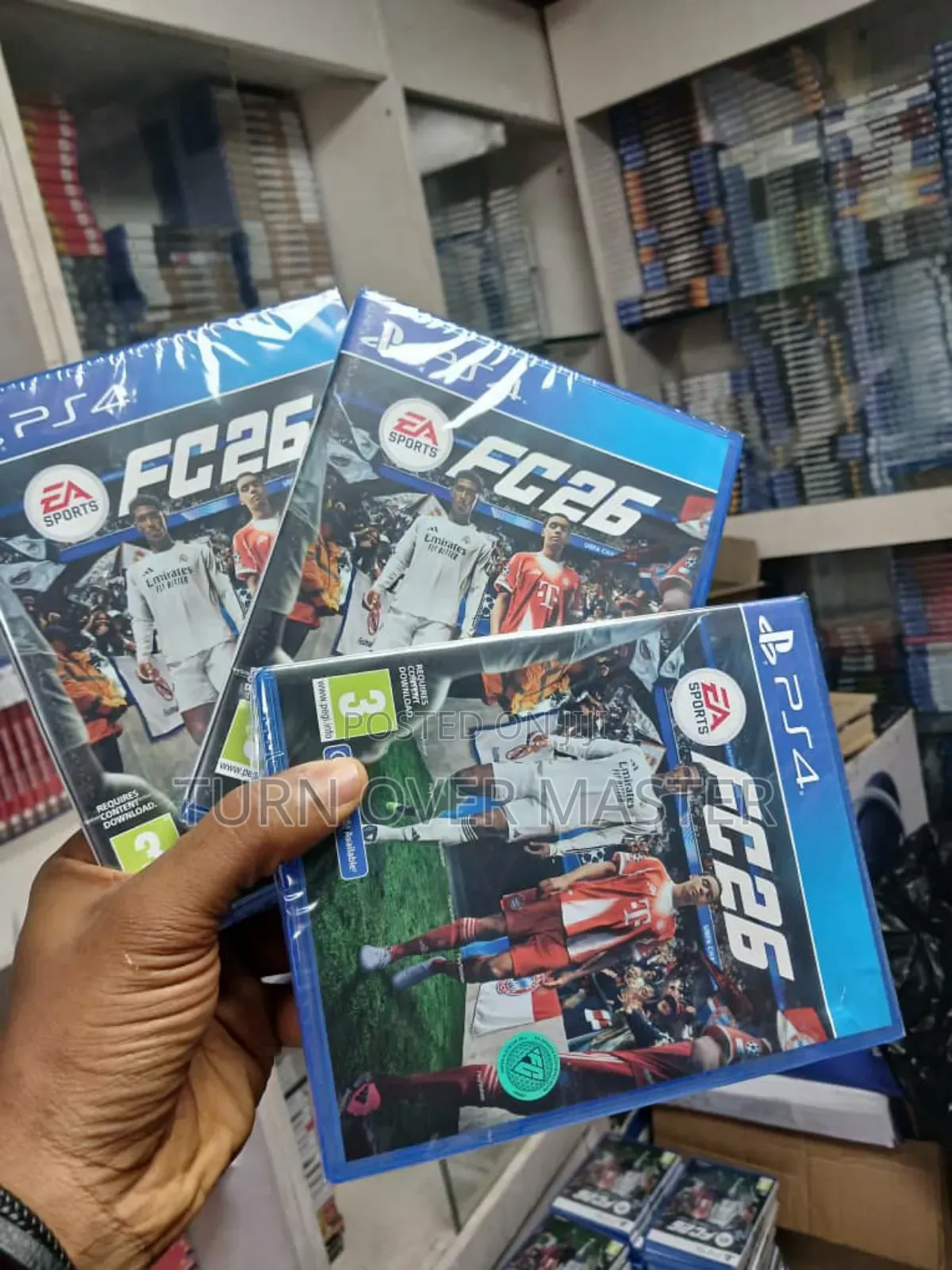 Ea Playstation 4 Fc26 Disc for sale - TURN OVER MASTER Price: ₦ 45,000 ...