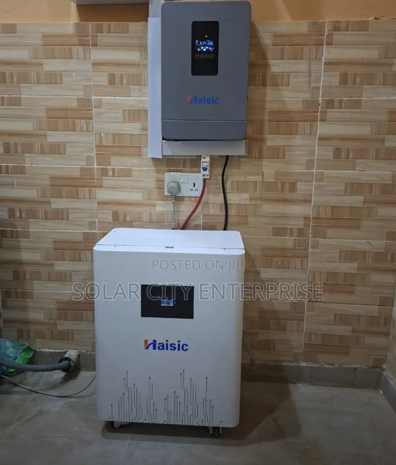 Haisic Lithium Battery 8kwh 24v (Wite One) in Ojo - Electrical ...