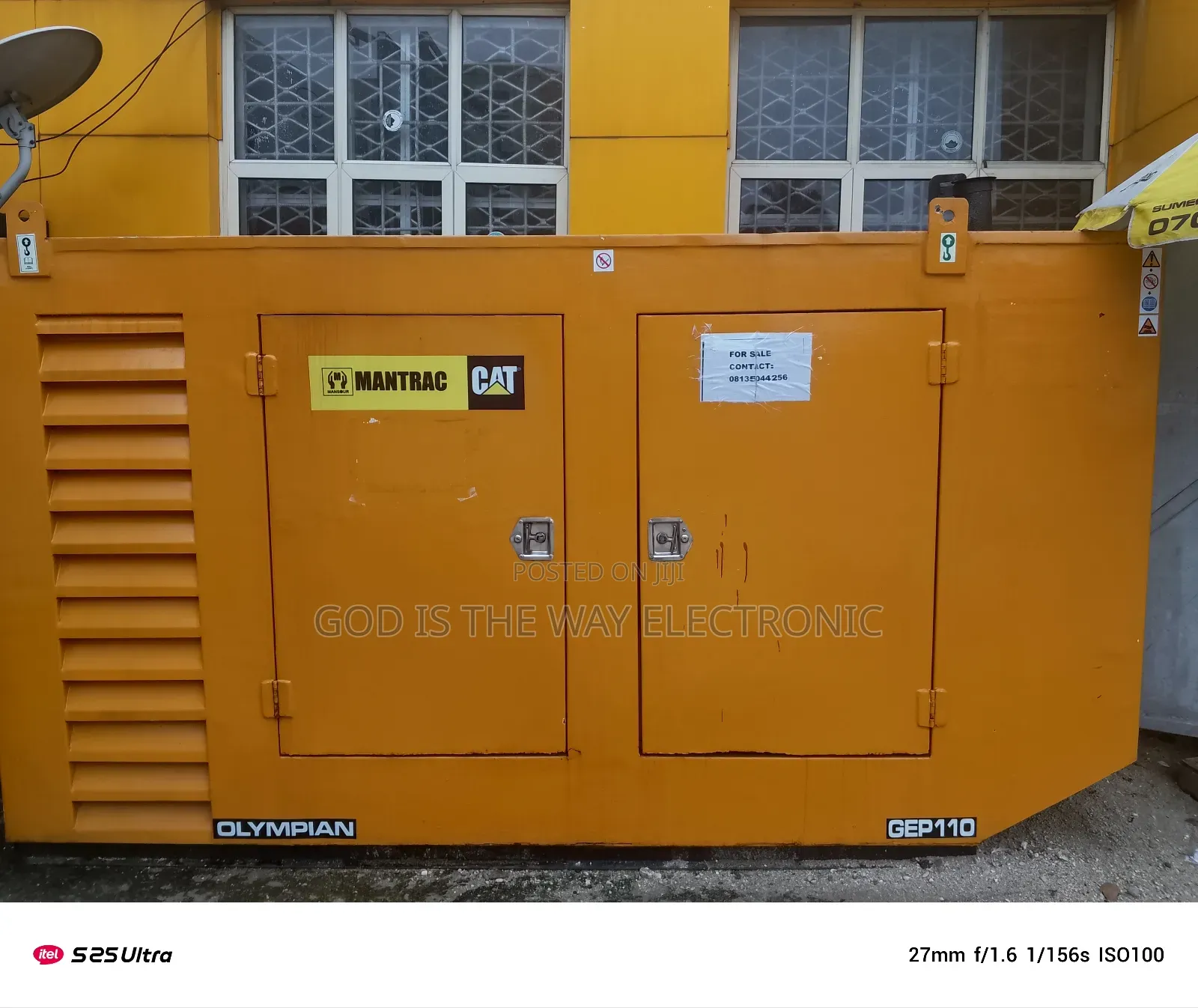 Mantrac Cat Diesel Generator 110kva in Port-Harcourt - Electrical ...