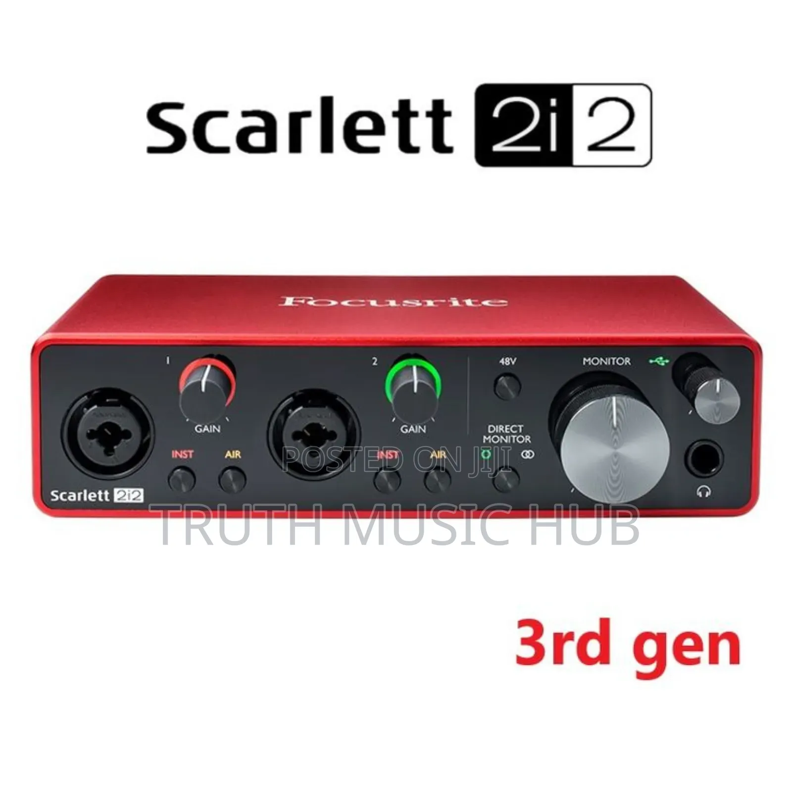 Focusrite 2i2 Audio Interface in Ojo - Audio & Music Equipment, Chuks ...