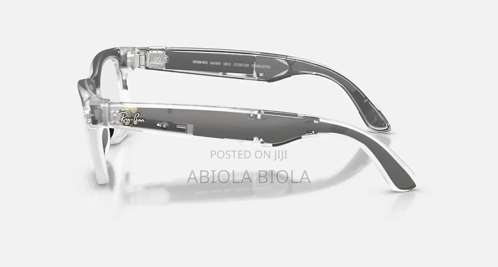 Ray-Ban | Meta Wayfarer Limited Edition Lenses: Clear/Ruby Transitions ...