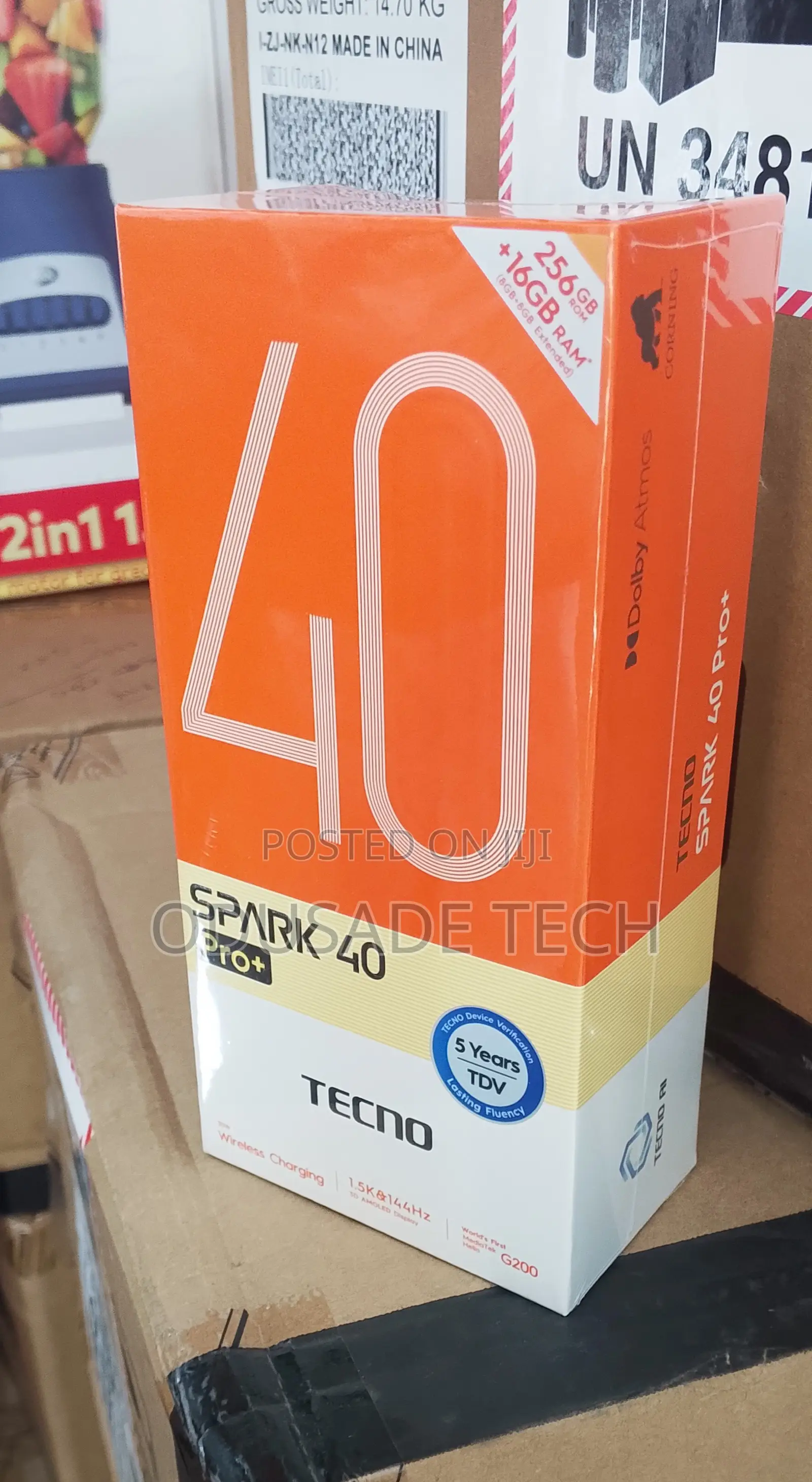 New Tecno Spark 40 Pro+ 256 GB Black in Lagos Island (Eko) - Mobile ...