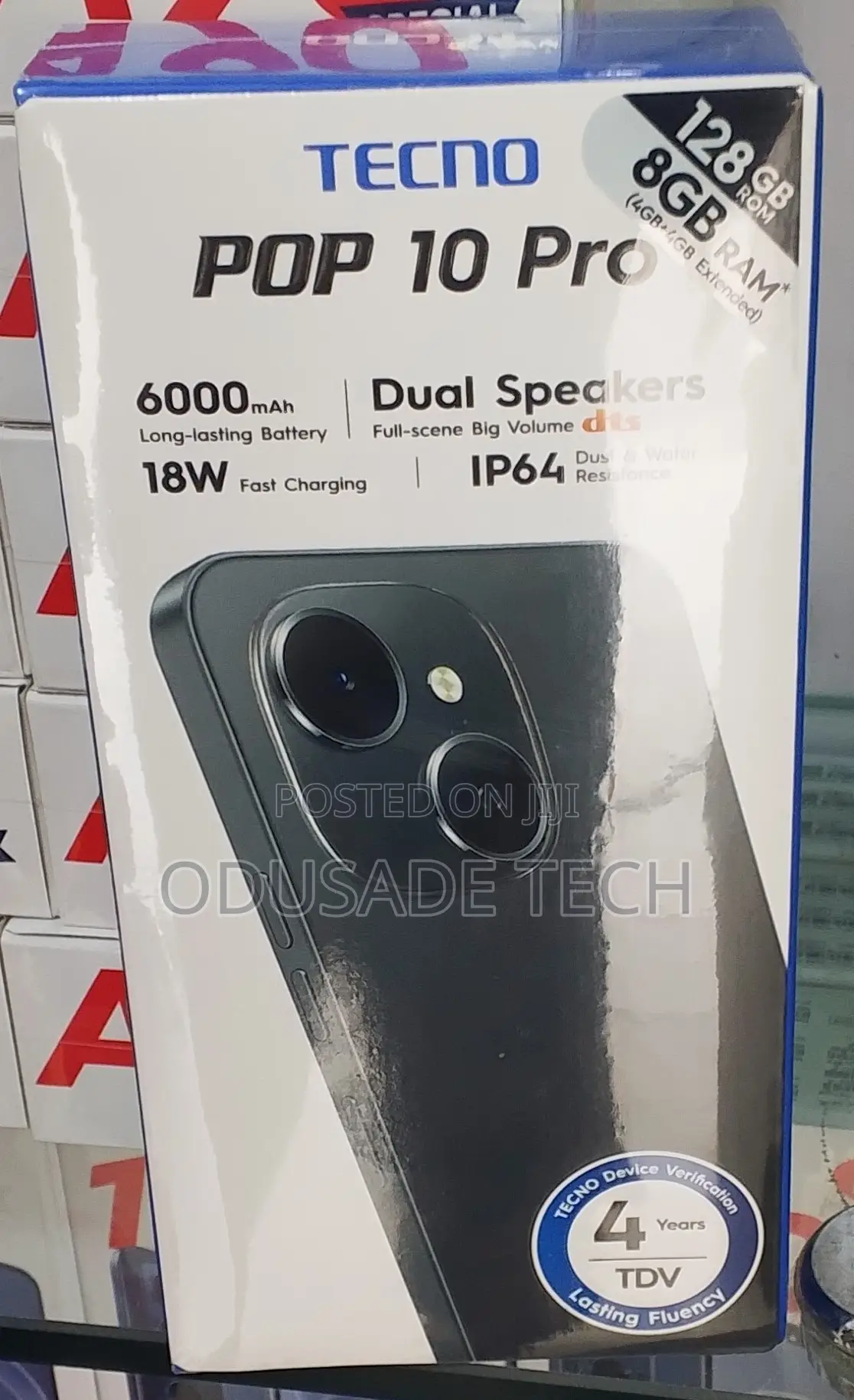 New Tecno Pop 10 Pro 128 GB Gray in Amuwo-Odofin - Mobile Phones ...